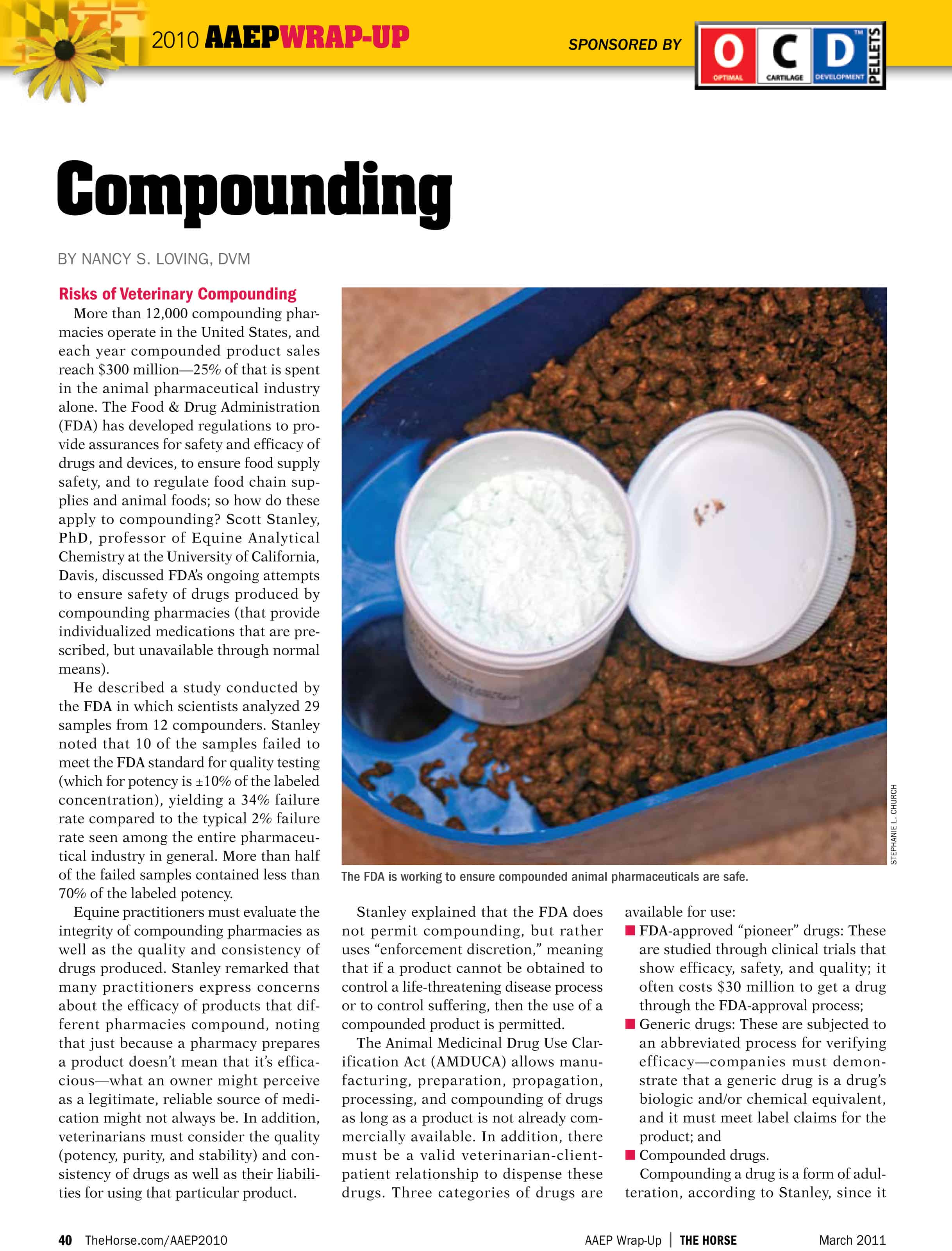 Compounding – The Horse