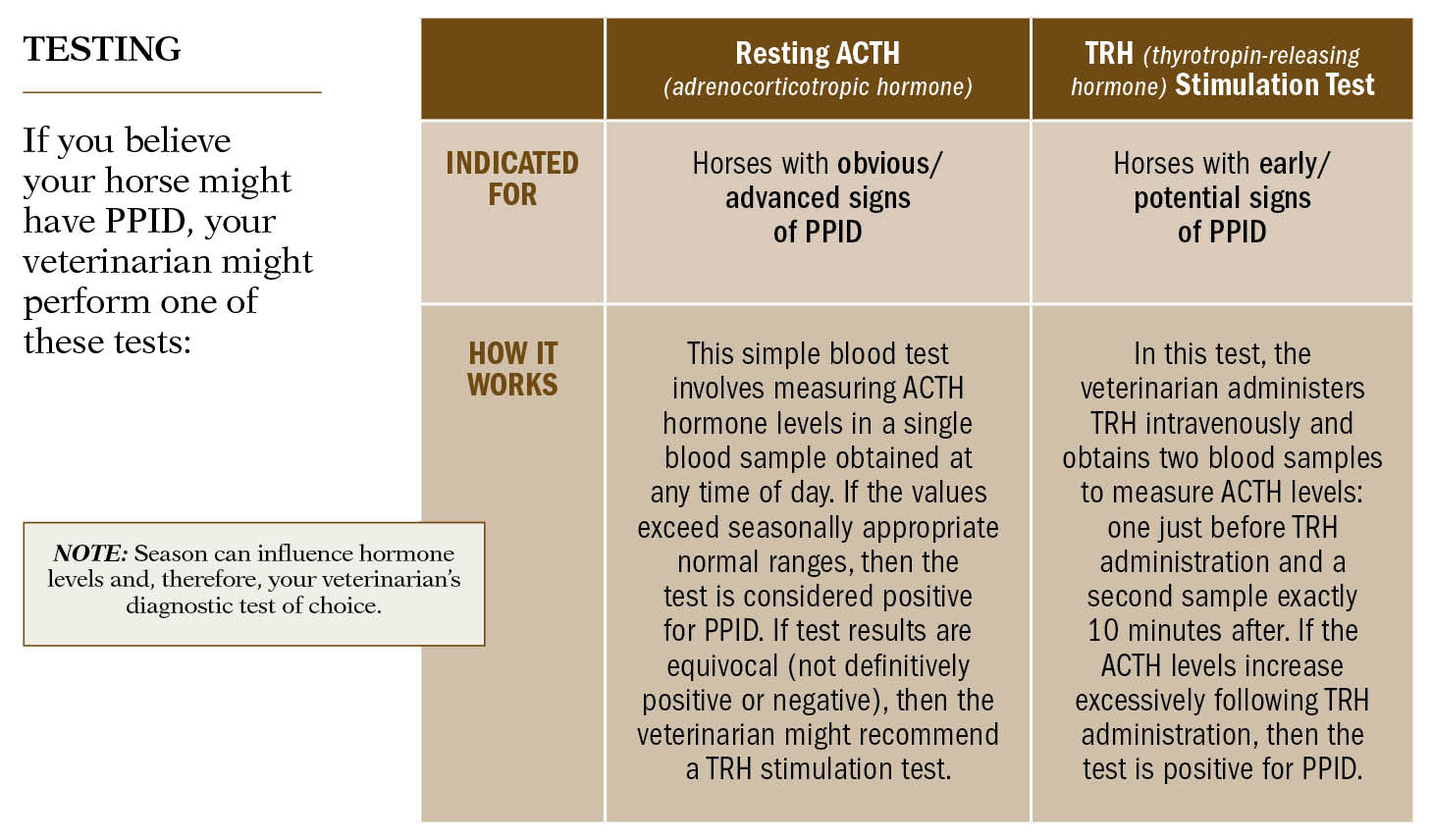 Does Your Horse Have PPID? – The Horse