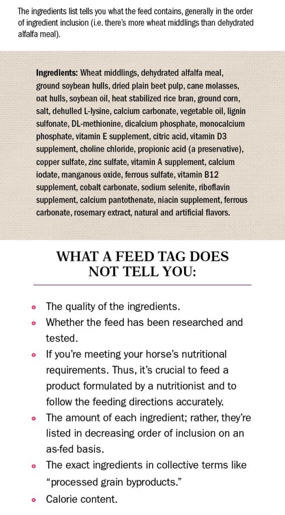How To Read a Feed Tag – The Horse