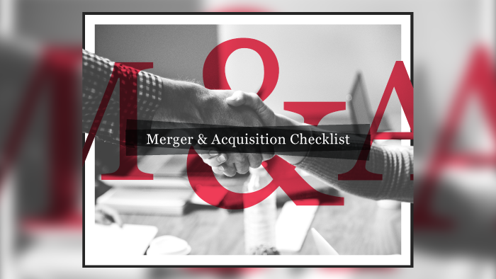 M&A Checklist | BizLibrary