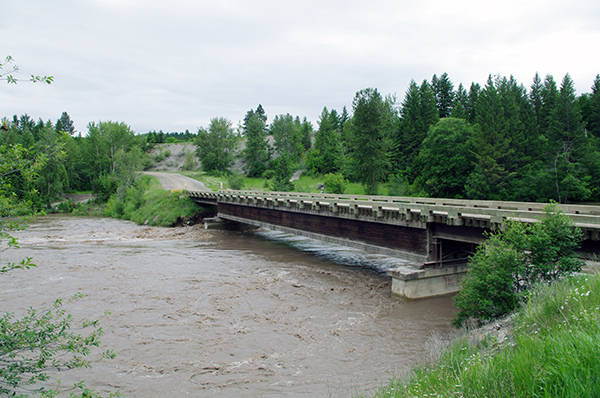 Alert Notice issued for Elko Dam