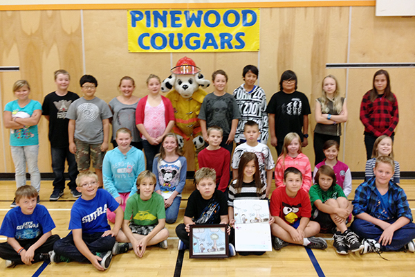 Pinewood student’s work selected by fire fighters | Cranbrook