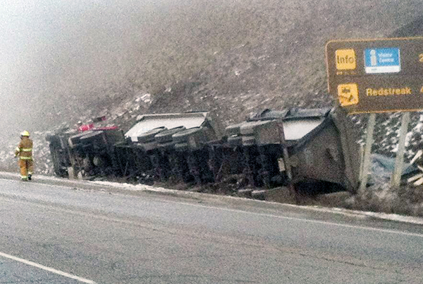 Unsafe start charge after semi crash on Mile Hill | Canal Flats ...