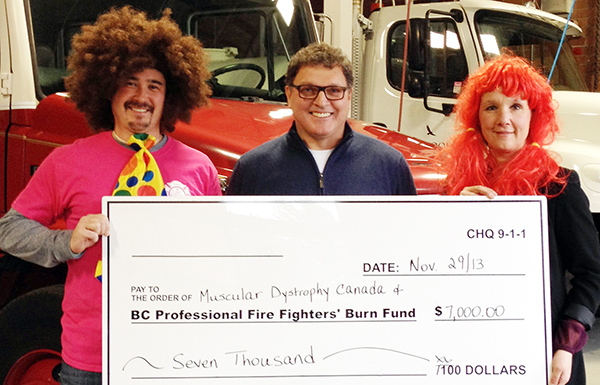 Fire Fighters give thanks | Cranbrook