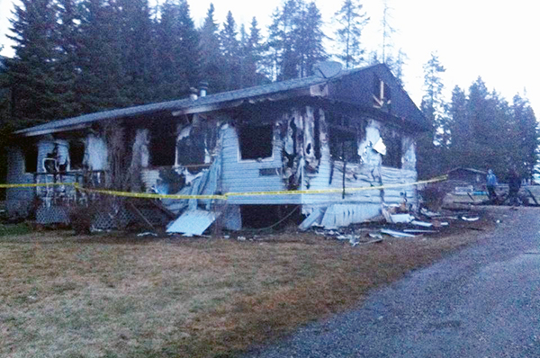 Family loses everything in fire | Elk Valley, Sparwood