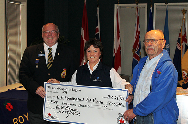 Legion No. 24 Poppy Fund supports Veterans’ Health | Cranbrook