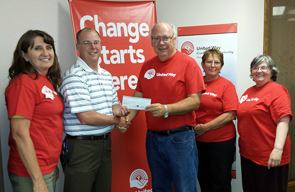 Old Timers support United Way | Cranbrook, Kimberley