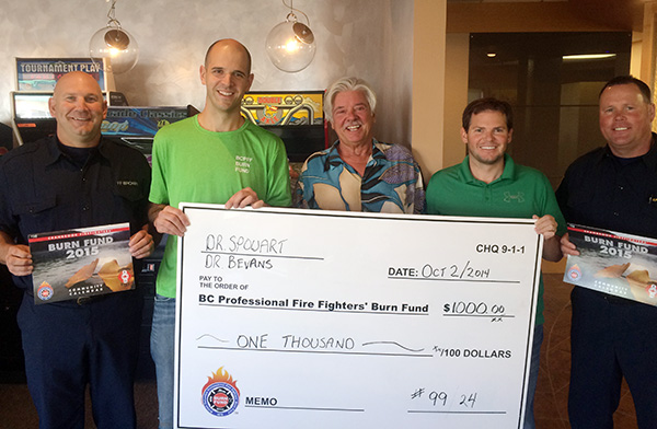 Local doctors support fire fighters’ Burn Fund | Cranbrook
