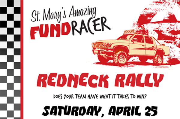 Redneck Rally to help St. Mary’s School