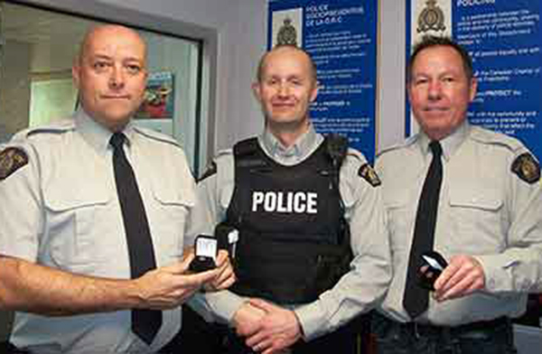 Auxiliary Constables recognized for their service