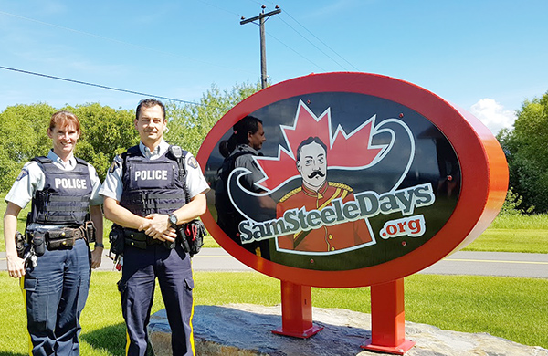 Sam Steele Salute the boots: The RCMP | Cranbrook