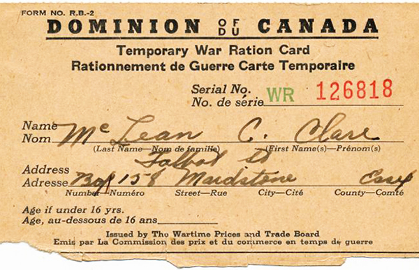 Wartime rations meant Canadian cooks got creative | Columbia Valley ...