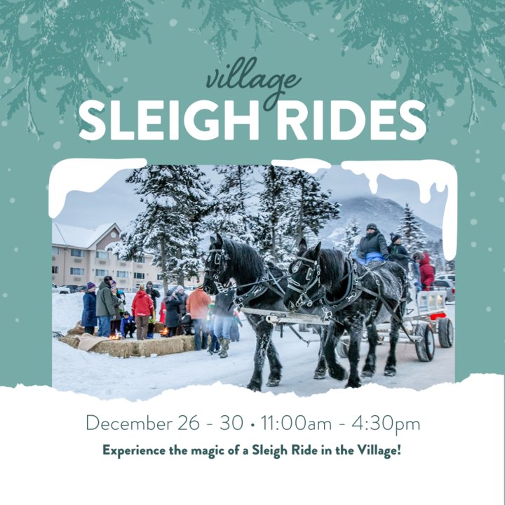 Radium Village Sleigh Rides