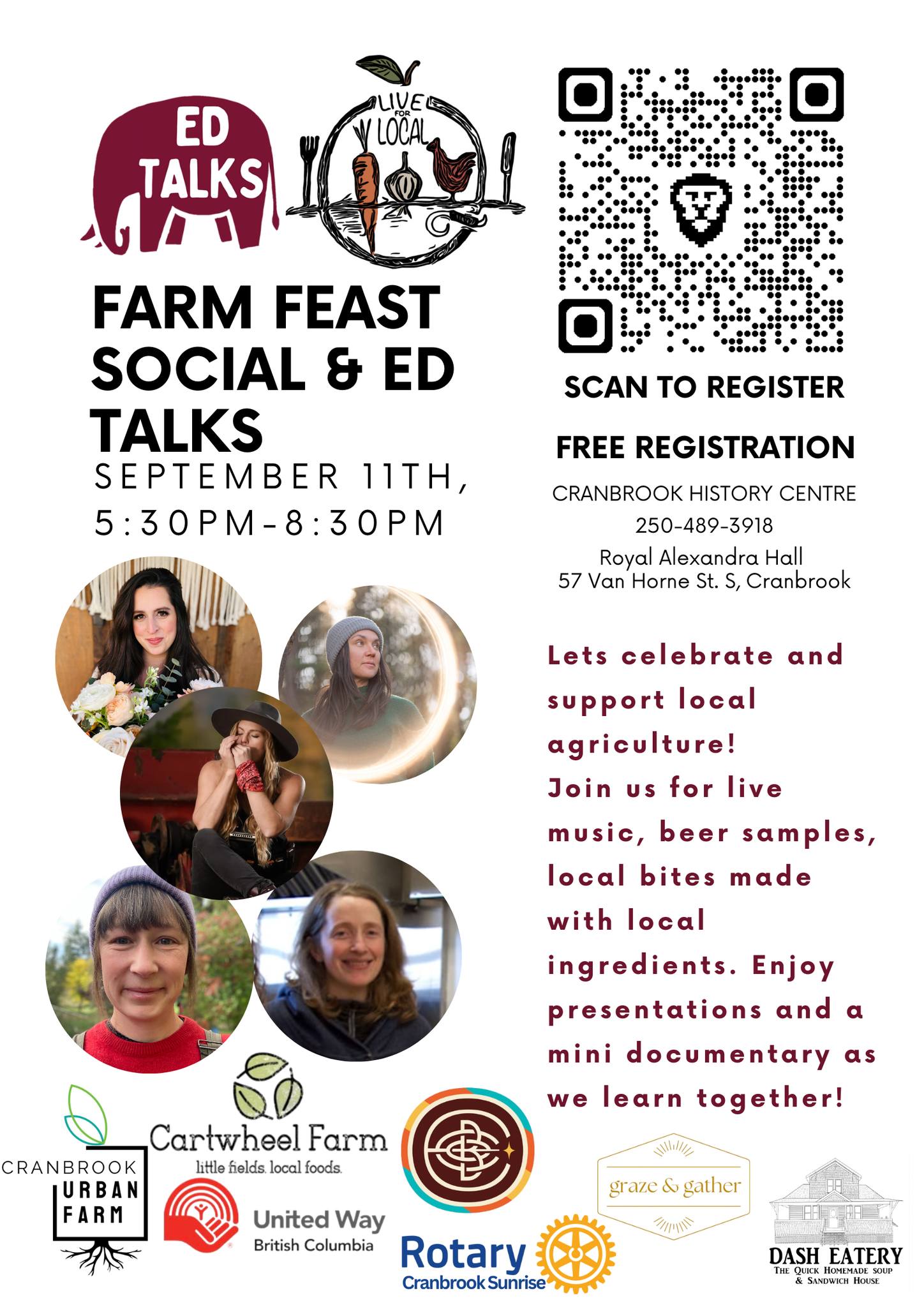 Farm Feast Social & Ed Talks