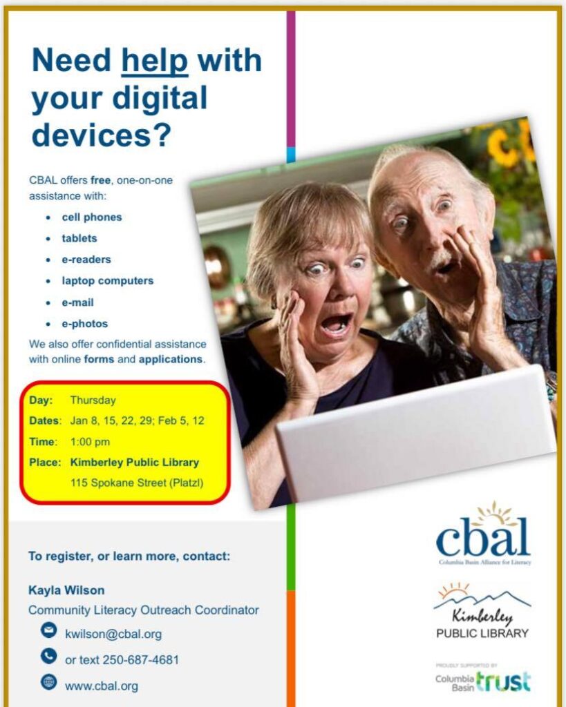 Need help with digital devices?