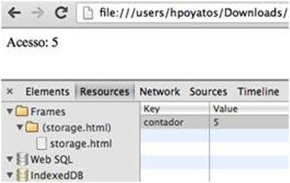 Offline e Storage em HTML5 - FIAP
