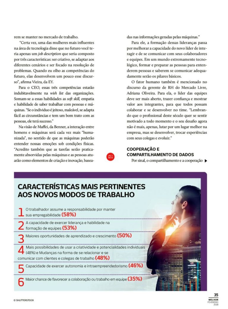 Revista Melhor Gestão de Pessoas – Matéria (SEU NOVO COLEGA DE TRABALHO ...
