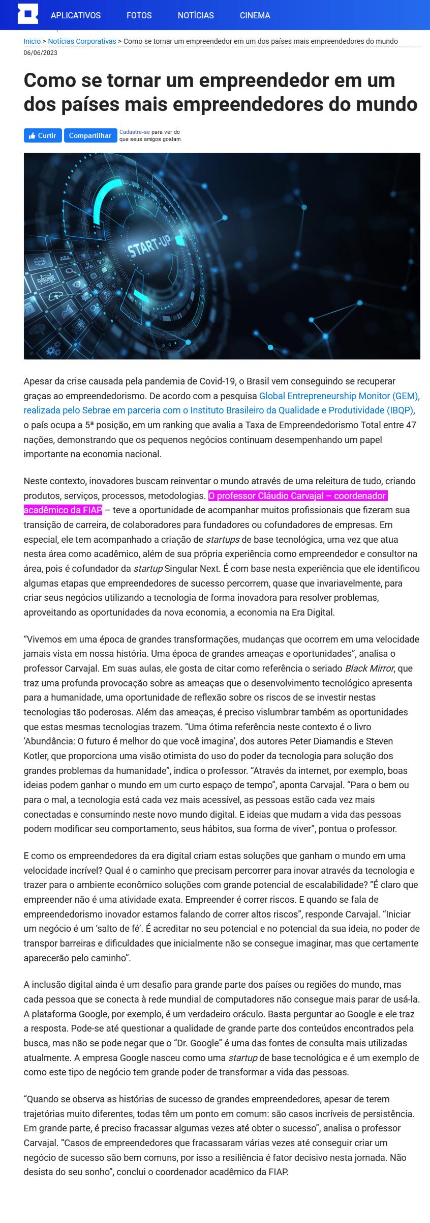 Zipix – ARTIGO (COMO SE TORNAR UM EMPREENDEDOR EM UM DOS PAÍSES MAIS ...