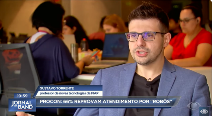 Band – JORNAL DA BAND (66% dos brasileiros reprovam atendimento por ...