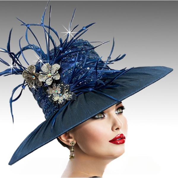 Church Hat 2920 MASON HAT-NA ( Brilliant Colored Brim )