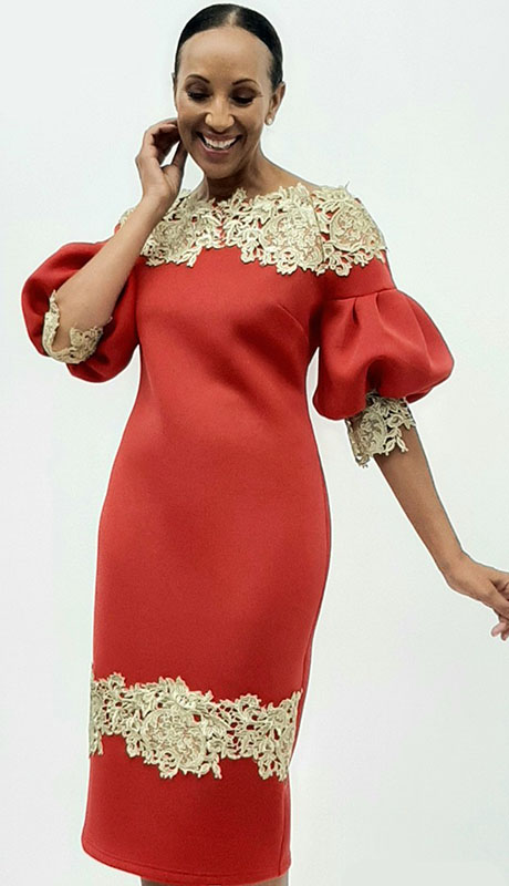 Serafina 6423 Womens Church Dress