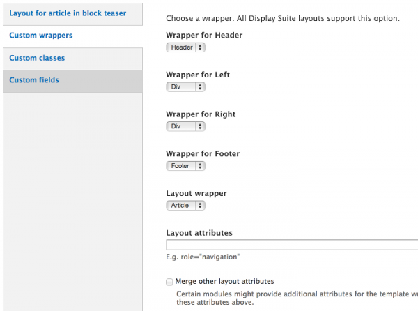 Handling View Modes and Regions with Display Suite in Drupal 7 - WebWash