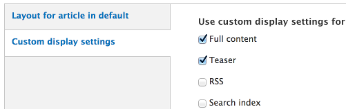 Configuring Layouts with Display Suite in Drupal 7 - WebWash