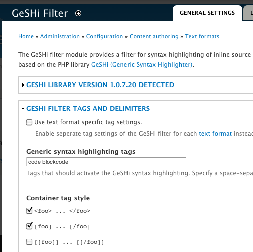 Highlight Code With GeSHi Filter - WebWash