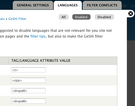 Highlight Code With GeSHi Filter - WebWash