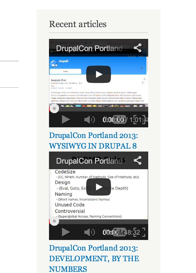 How to Manage Video Styles using Video Embed Field Module in Drupal 7 - WebWash