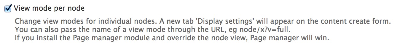 Display Custom View Modes on Individual Nodes Using Display Suite - WebWash