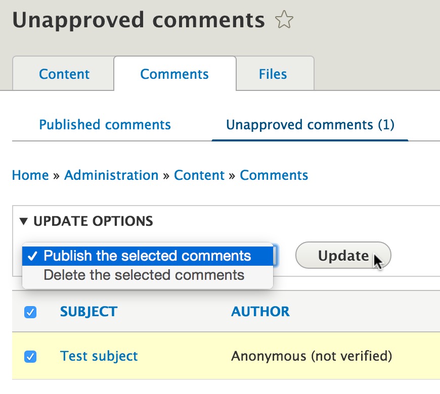 Build A Blog In Drupal 8 Adding Comments Webwash 9924