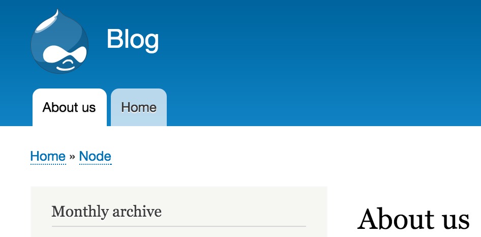 Build a Blog in Drupal 8: Create and Manage Menus - WebWash