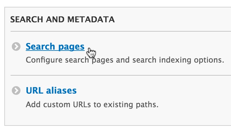 How to Create a Search Page in Drupal 8 - WebWash