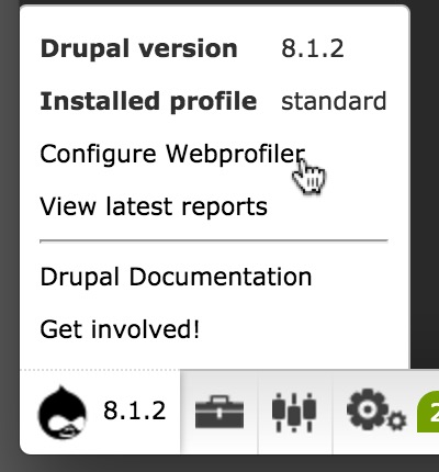 Debug Site Performance Using Web Profiler in Drupal 8 - WebWash