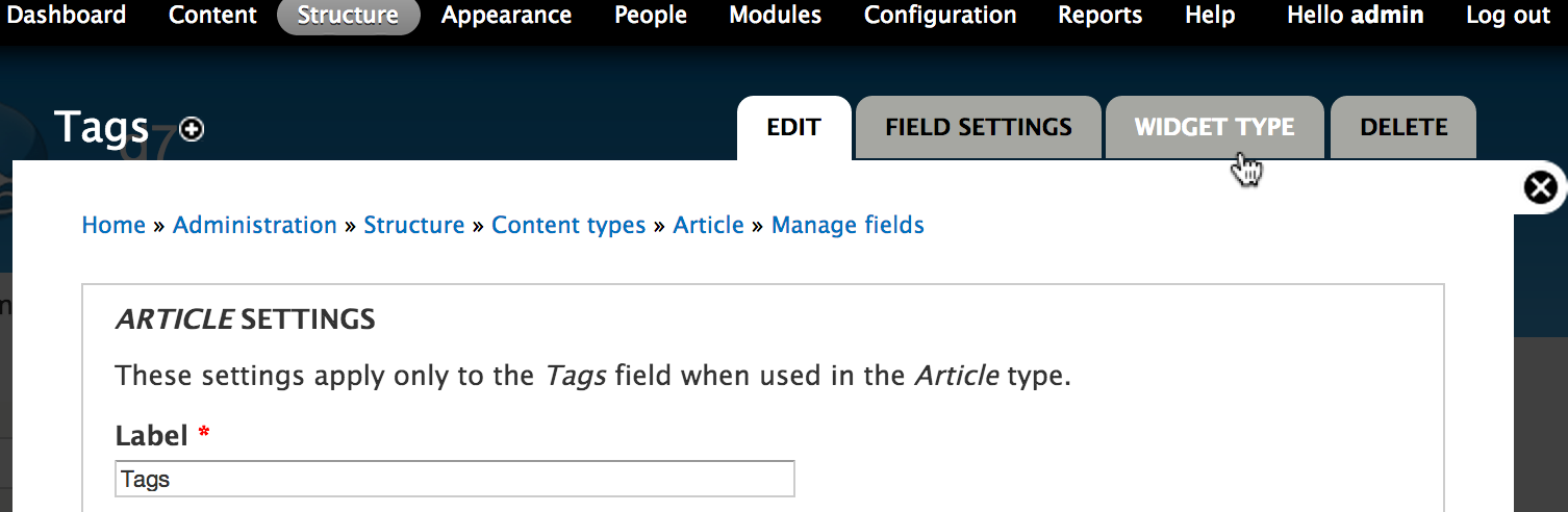 Using Simple Hierarchical Select Module in Drupal 7 - WebWash