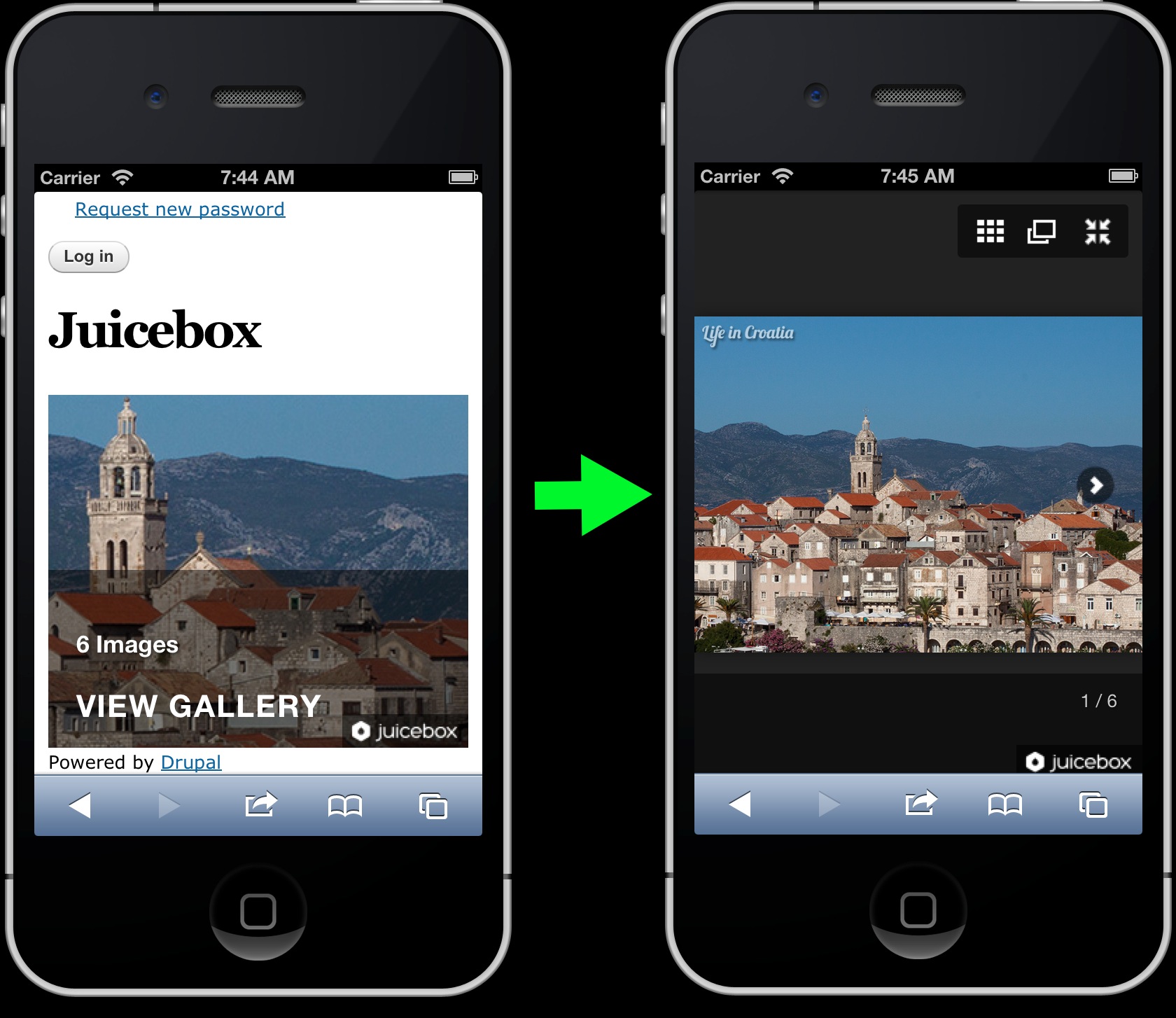 Create Responsive Image Galleries in Drupal 7 with Juicebox - WebWash