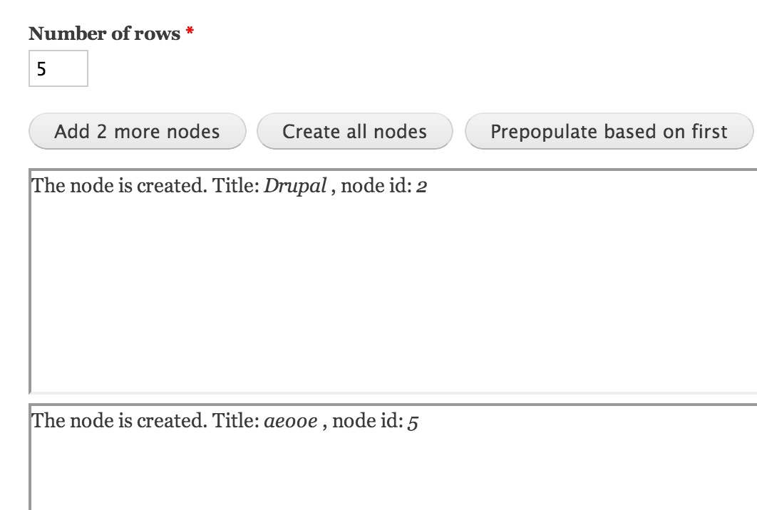 Create Multiple Nodes From A Single Page - WebWash