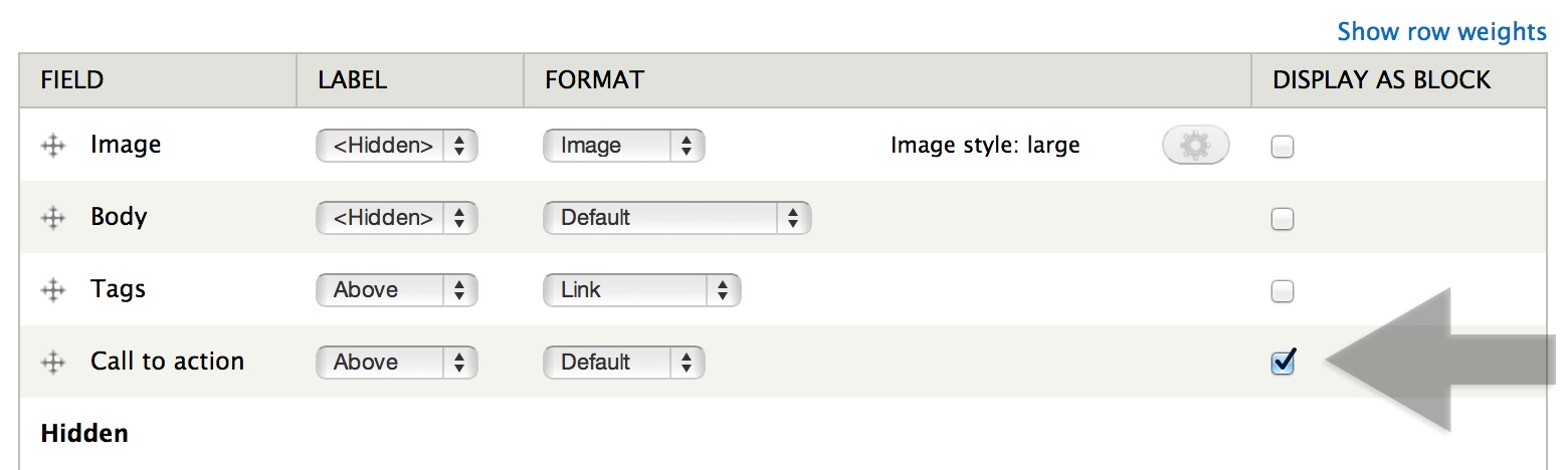 Create A Call To Action Block Using The Field As Block Module - WebWash