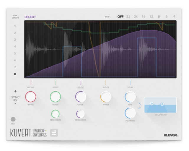Envelope Shaper For iPad And AU/VST