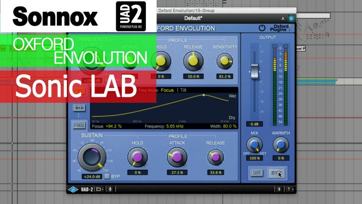 Sonic LAB: Sonnox Oxford Envolution Transient Processor