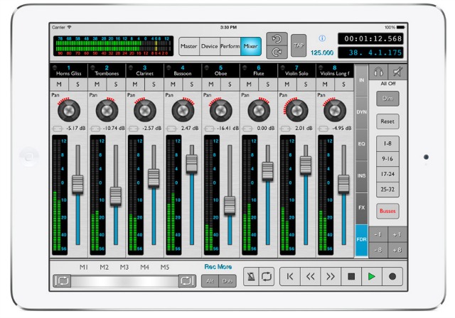 Reason iPad App Adds Performance Options