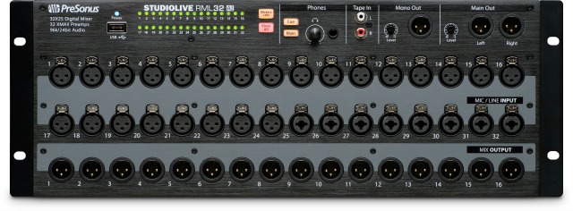 More PreSonus Rack-Mount Digital Mixers