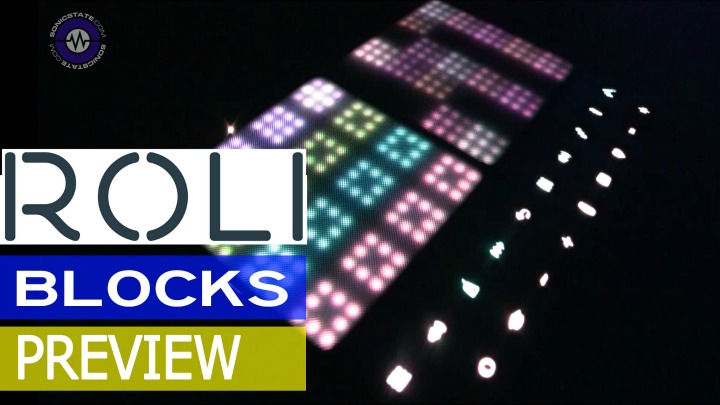 ROLI Blocks - Blue Movie From Launch Night