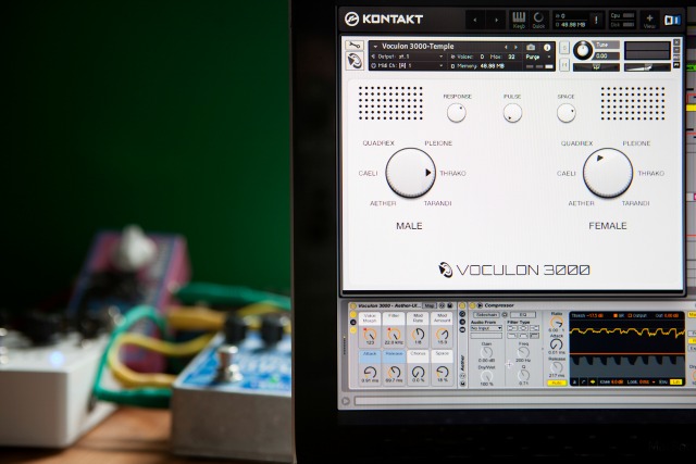 A Retro-Futuristic Vocal Machine