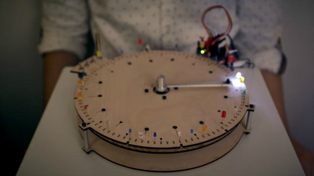 Koka's BlinkWheel - LED Mechanical Sequencer