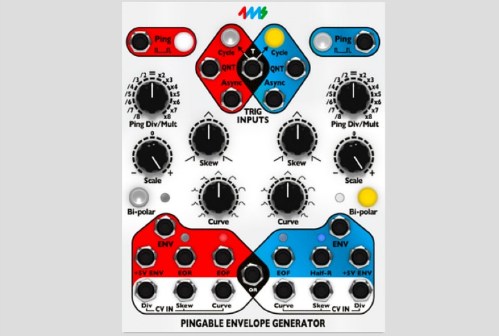 4MS Pingable Envelope Generator For Softube Modular