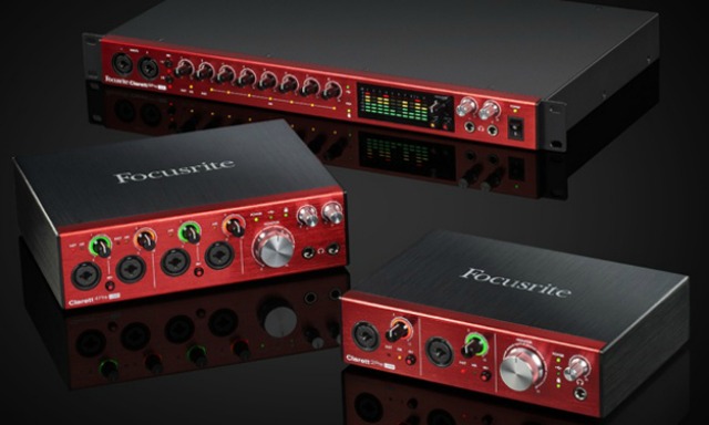 New Focusrite Audio Interfaces