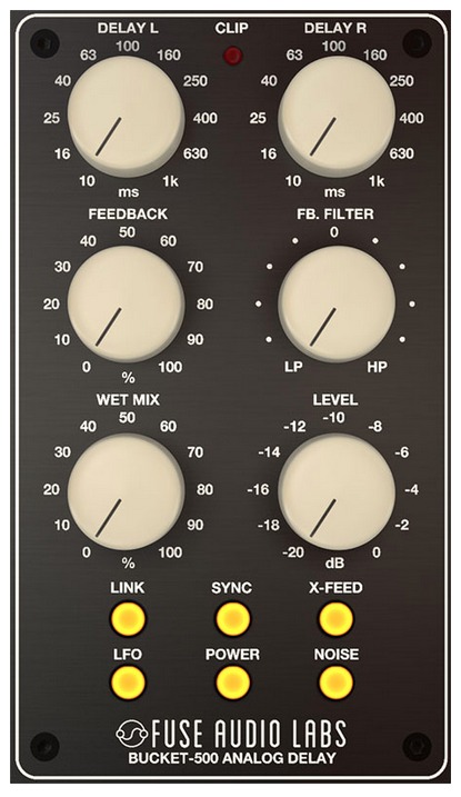 Bucket Brigade Analog Delay Emulated