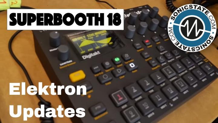 Superbooth 2018: Elektron Updates